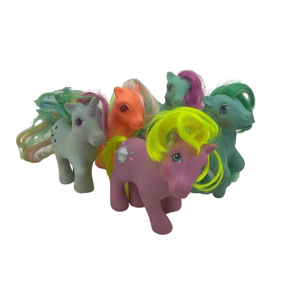 Hasbro | Toys | Vintage Hasbro 98s Lot My Little Pony G1 G2 Ponies Play ...